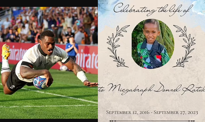 [News] Fiji star, Josua Tuisova decides misses his seven-year-old son's ...